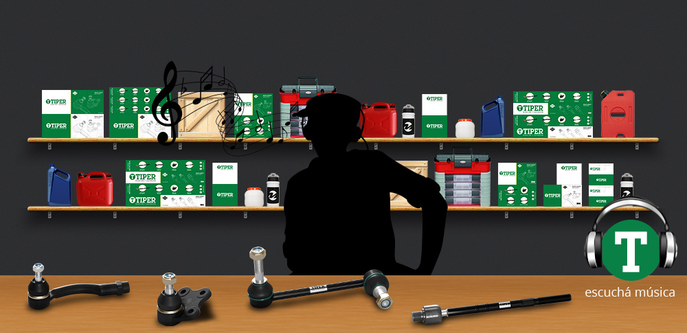 Tiper - Dirección y Suspensión